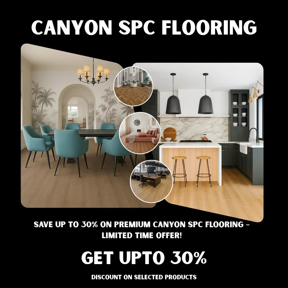 Canyon SPC Flooring in Dubai & Abu Dhabi | Limited Time Sale