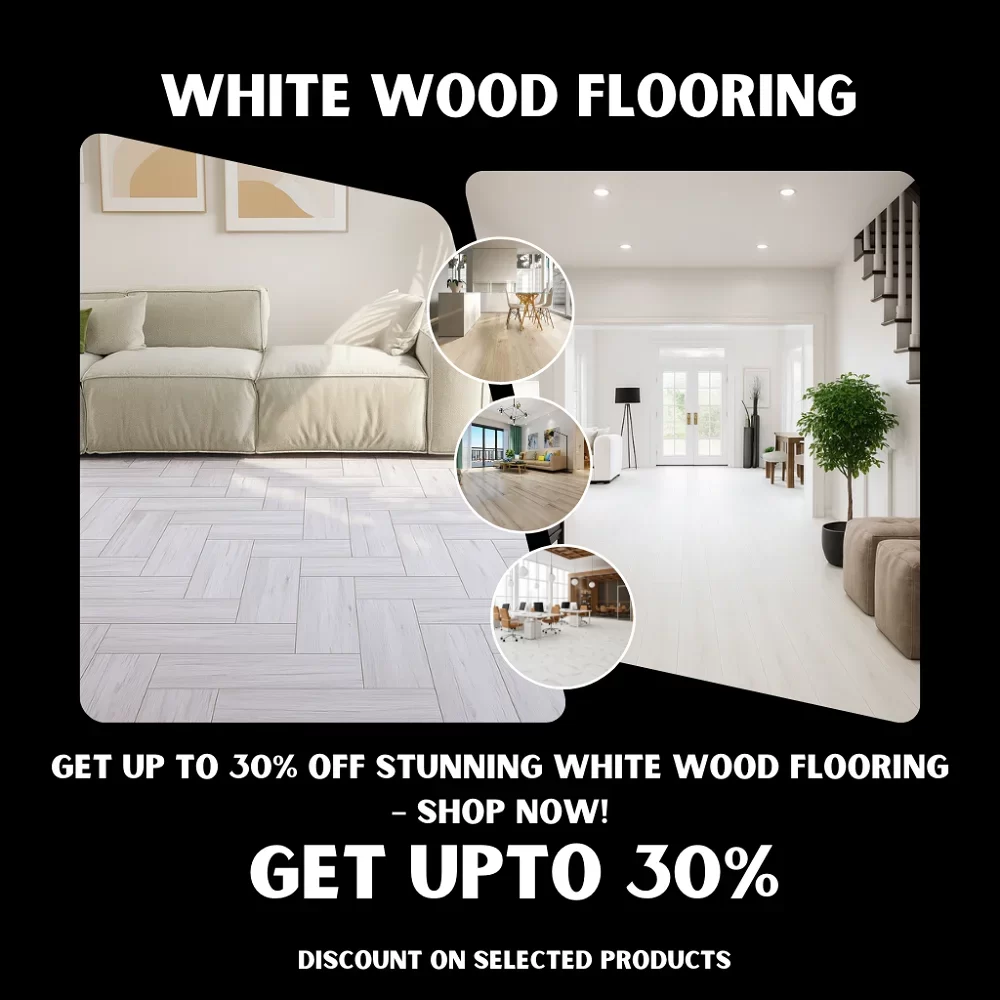 Premium White Wood Flooring Dubai & Abu Dhabi | High Quality